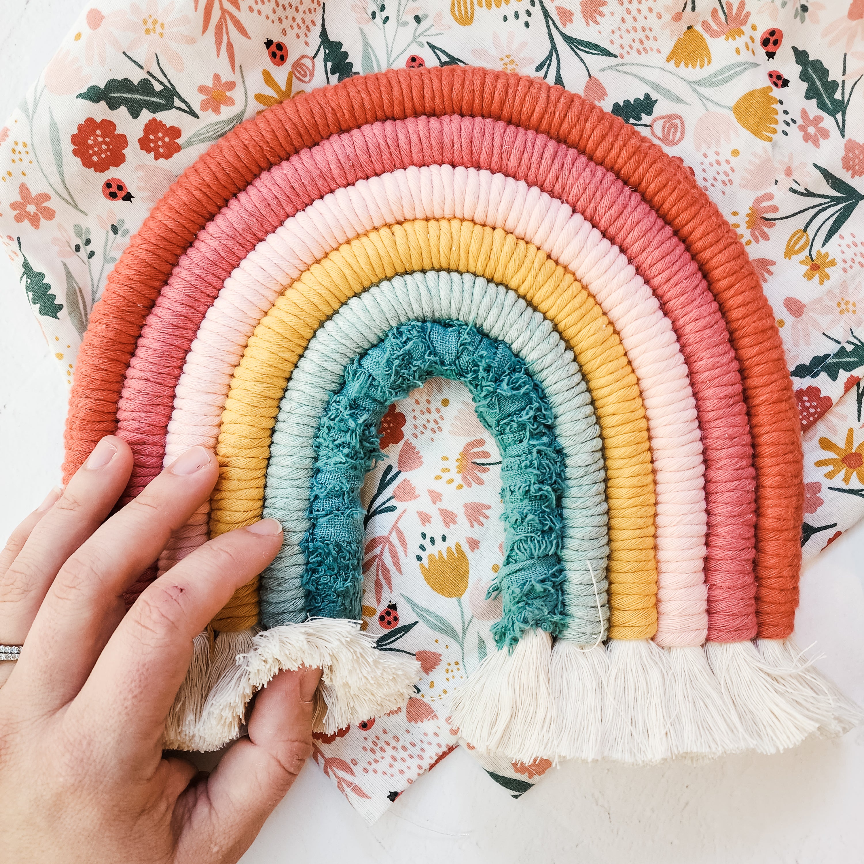 Macrame Rainbows | A Branch and Cord – A Branch & Cord